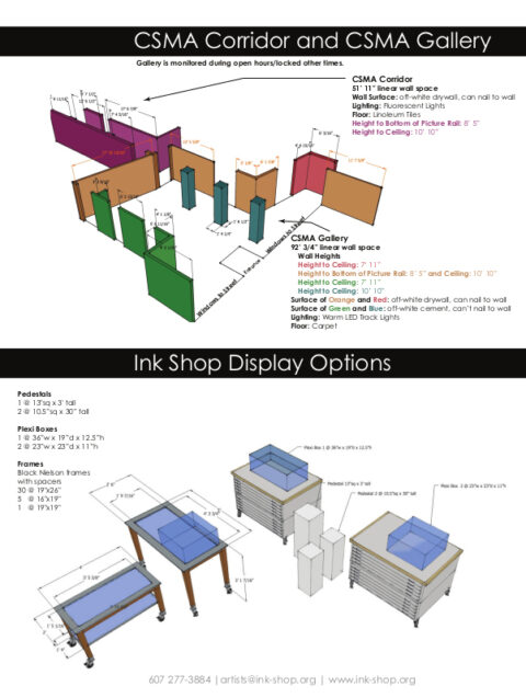 Exhibit Space | The Ink Shop Printmaking Center