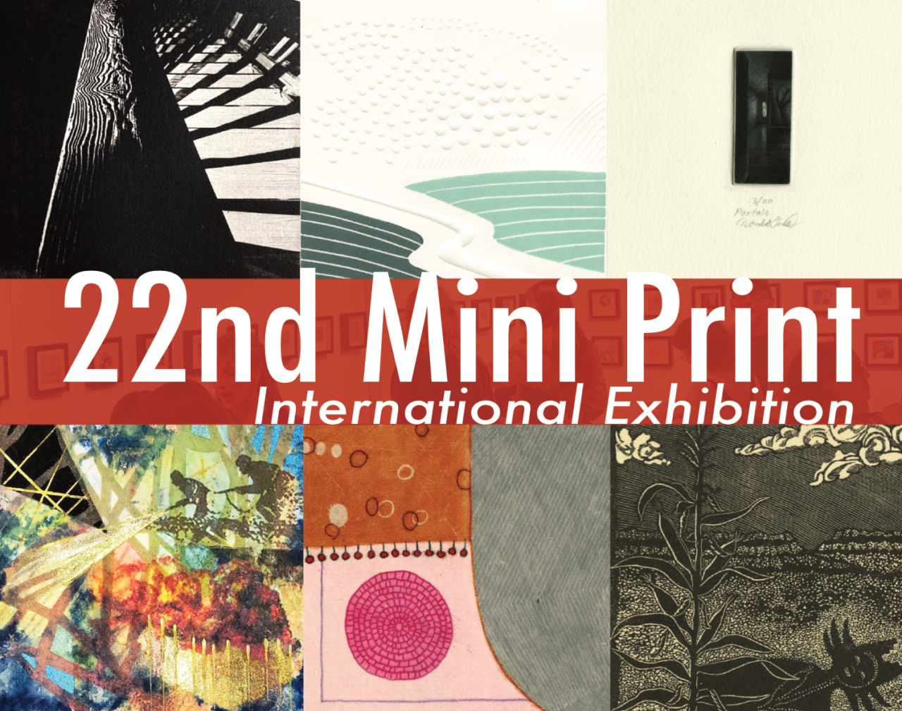 22nd Mini Print Exhibit at the Ink Shop | The Ink Shop Printmaking Center